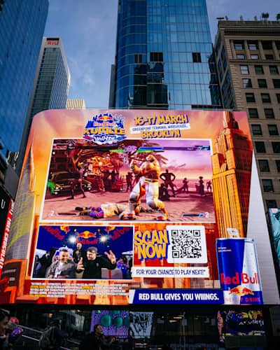 Red Bull Kumite: juegos de lucha en Times Square