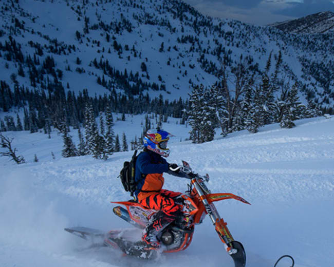 Snowbiking explained: Your new favourite action sport