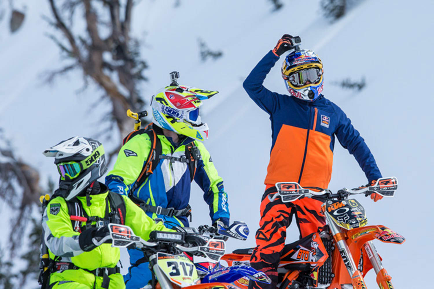 Backcountry Snowbike POVs Red Bull Ronnie Renner