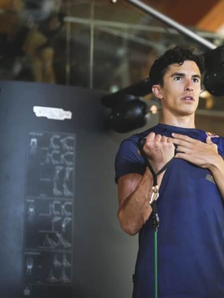 La recuperación y el entrenamiento de Marc Márquez