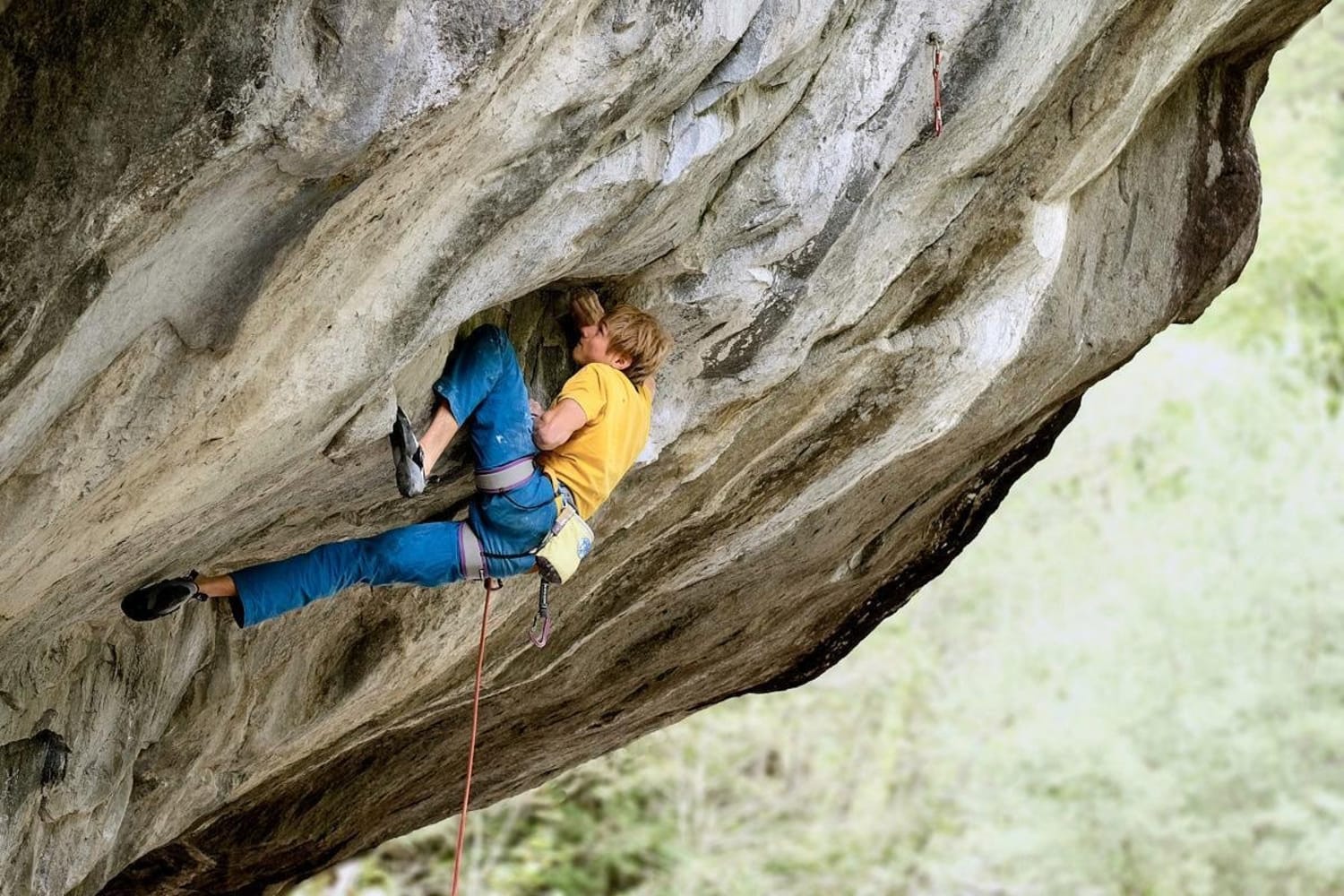 Alex Megos en trip d'escalade en Suisse ! Helveticlimb