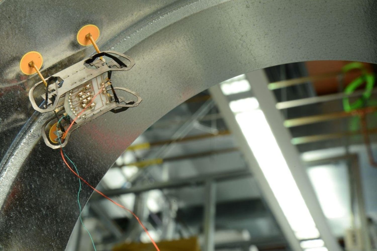 HAMR-E: Harvard Microrobotics and Rolls-Royce robot