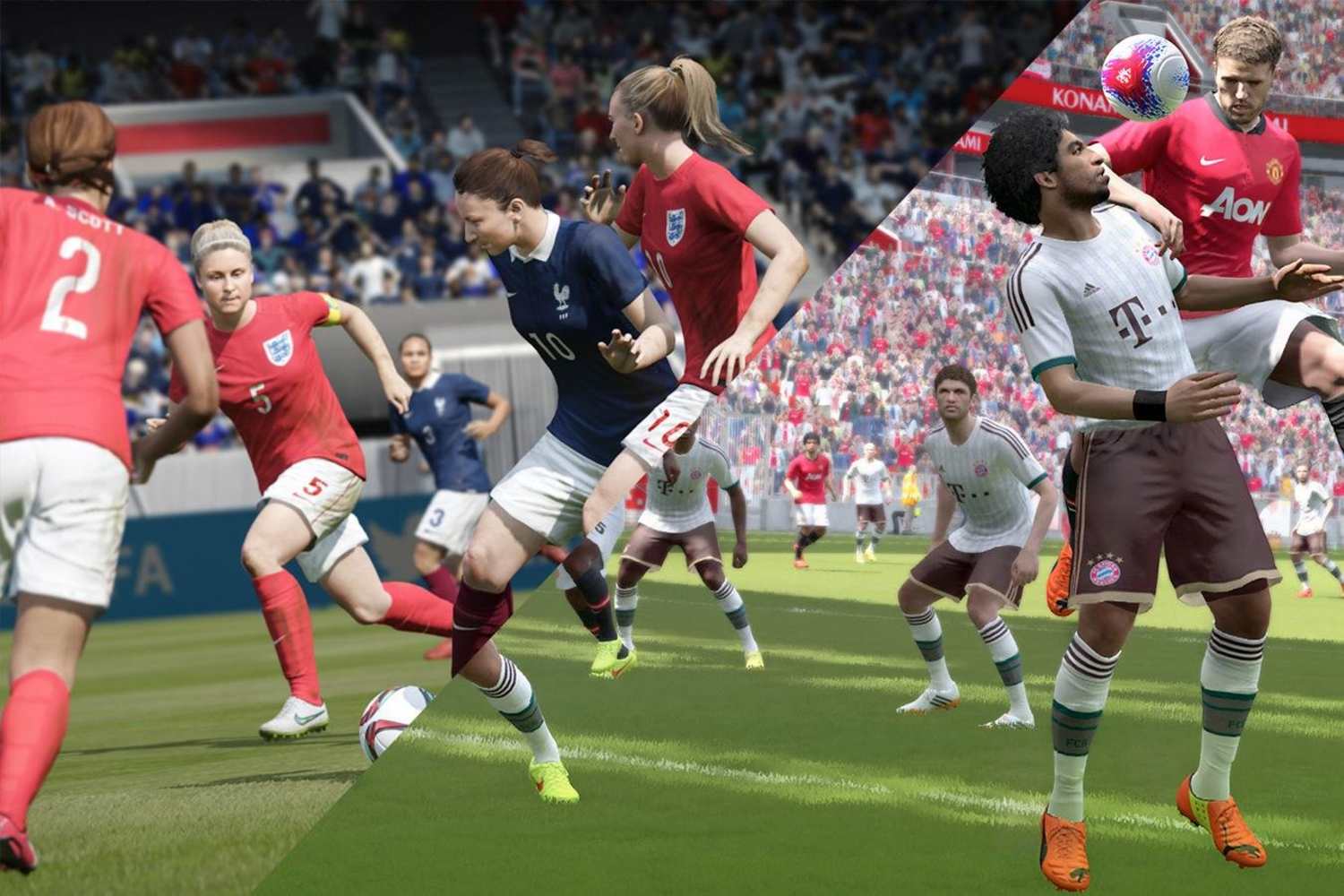 FIFA 16 vs Pro Evo 2016: ¿Con cuál te quedas?