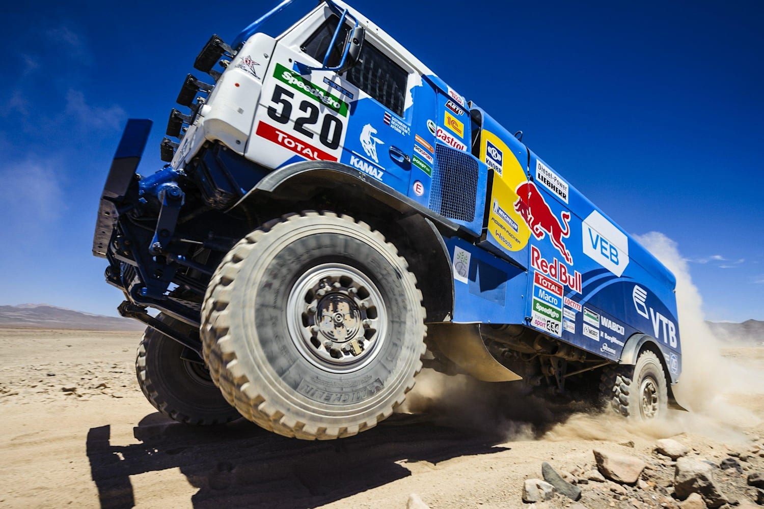 Dakar Rally: KAMAZ Masters charge into action