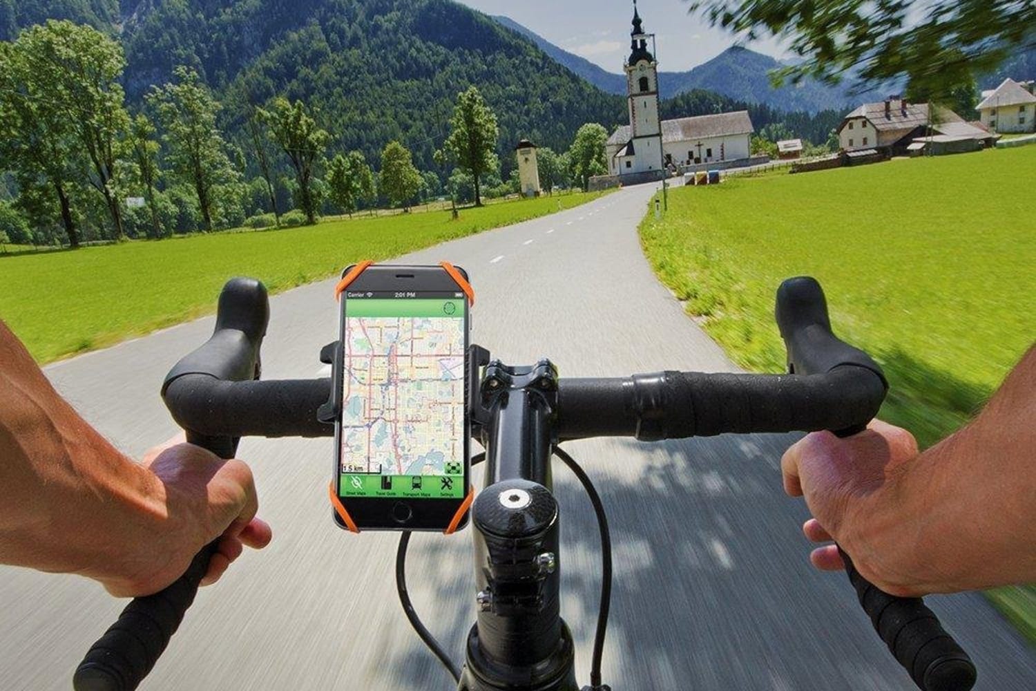 Installa lo smart phone sulla bici!