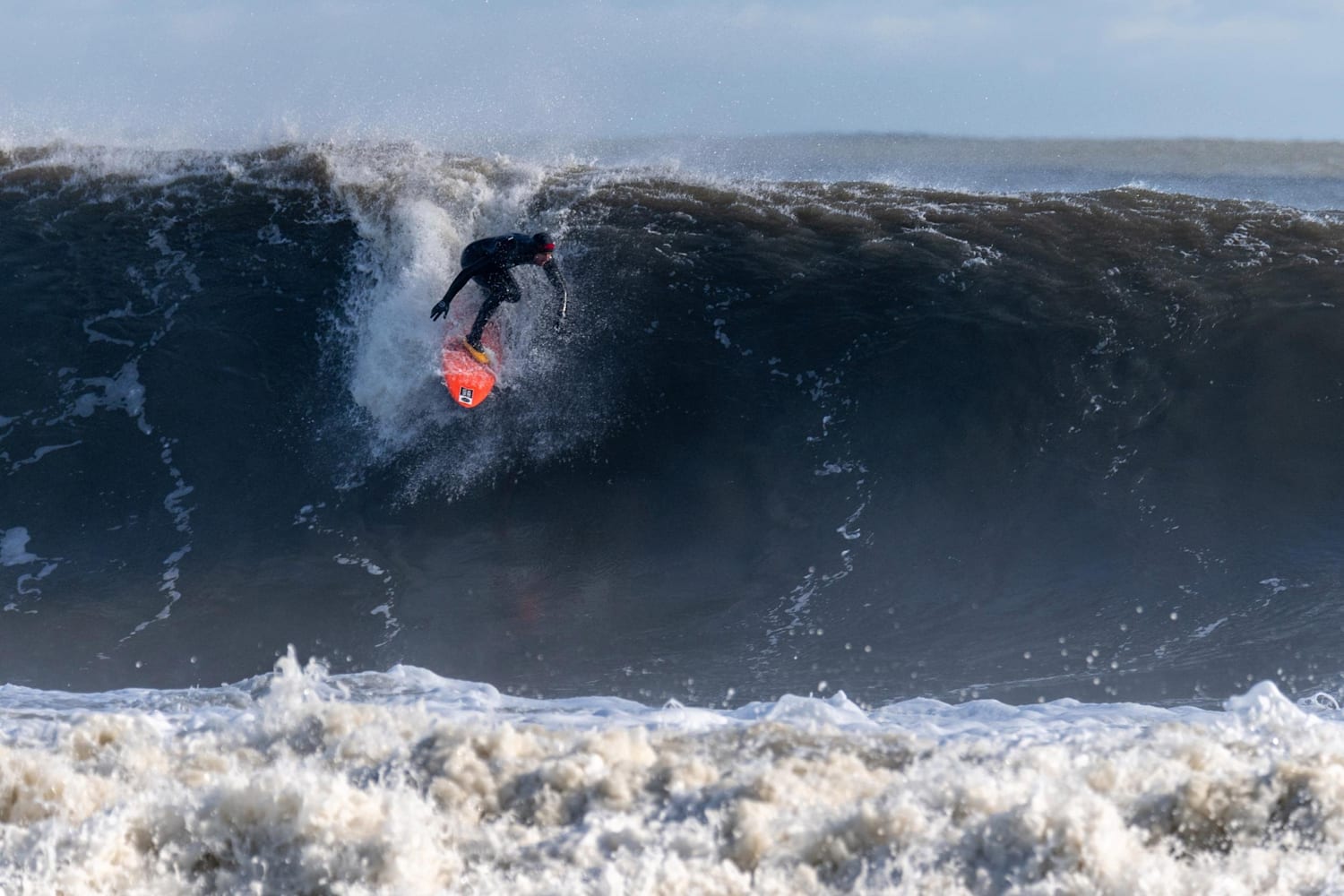 Sessions: New Jersey surf in freezing January ++video++