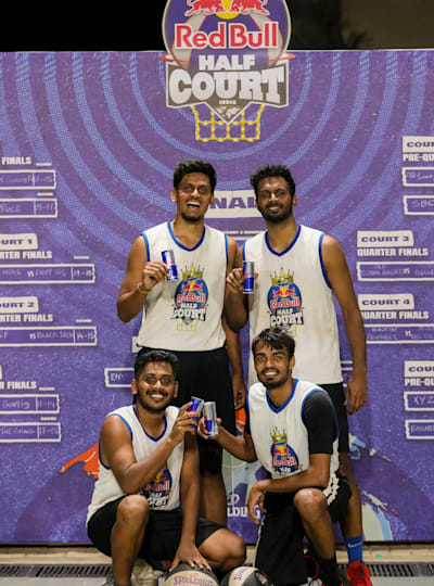 Envy Us in Red Bull Half Court: 3v3 basketball team