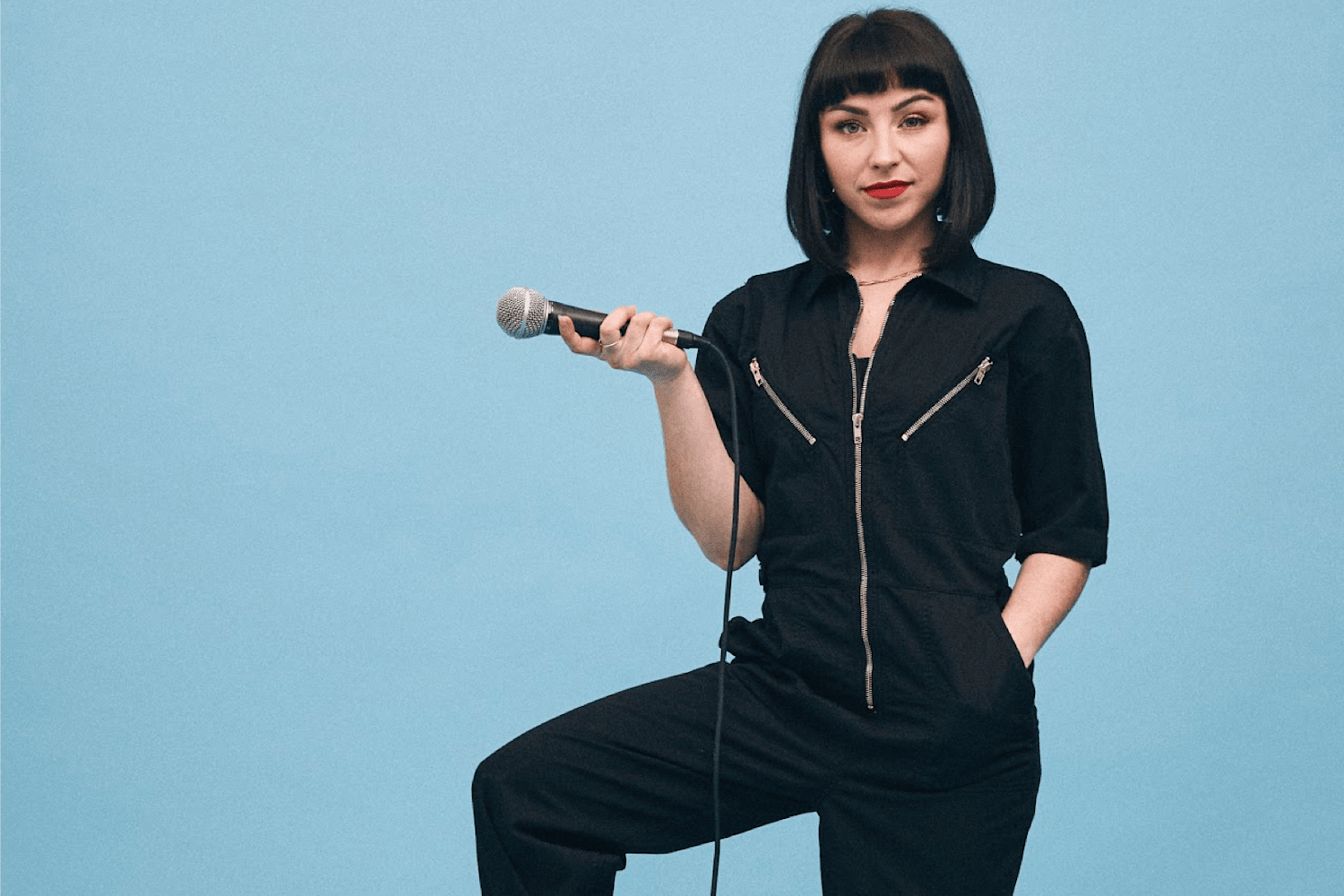 The Cut TV show: Ruby Confue and Blue Canariñho