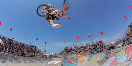 BMX Bowl Photos from the US Open of Surfing