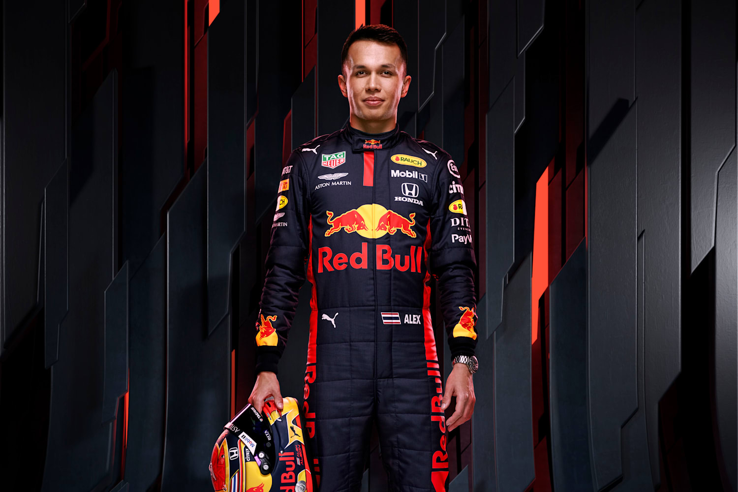 Alex Albon: Casco 2020 – vídeo