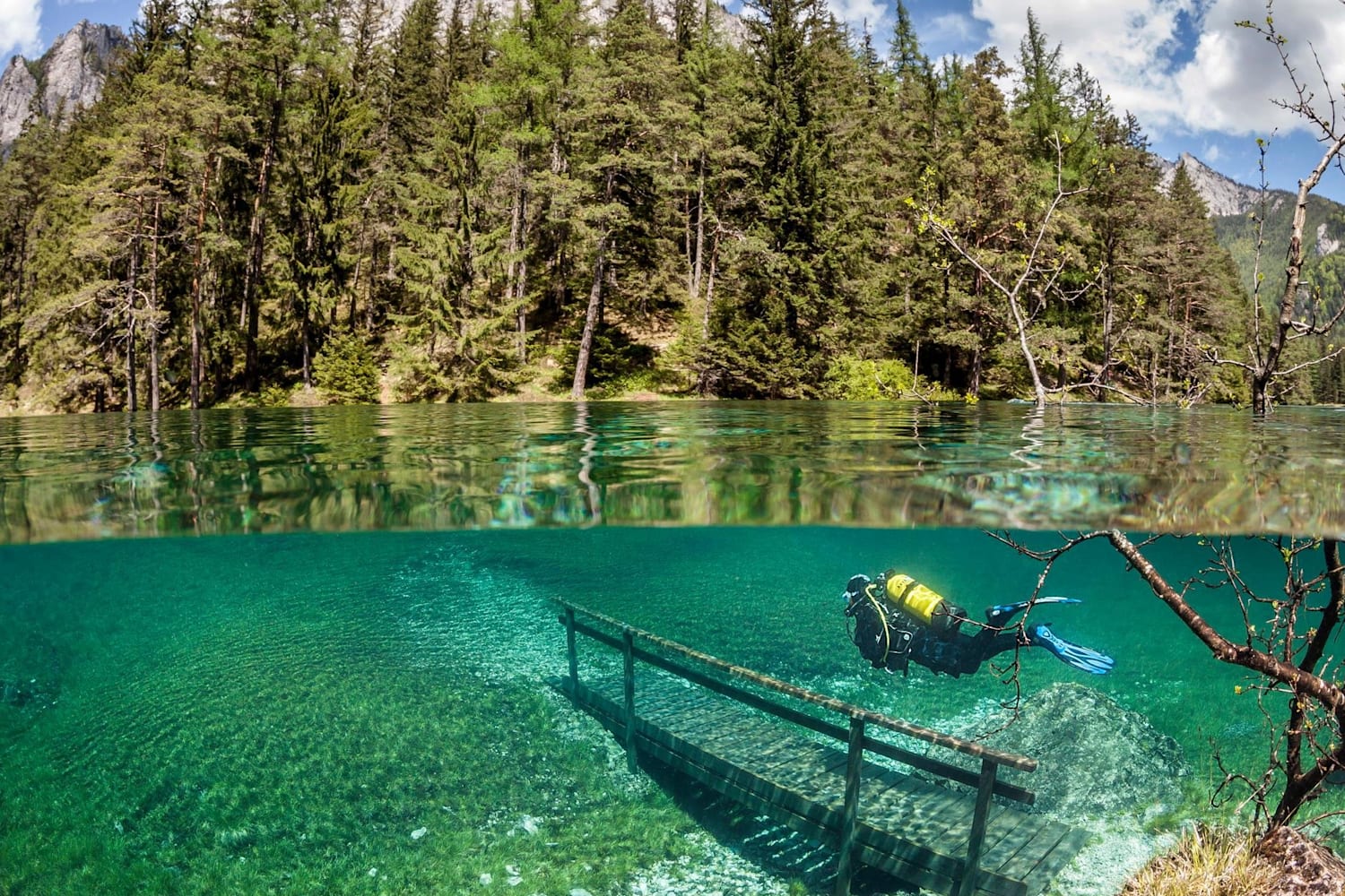 Explore Grüner See underwater park *photos* | Red Bull