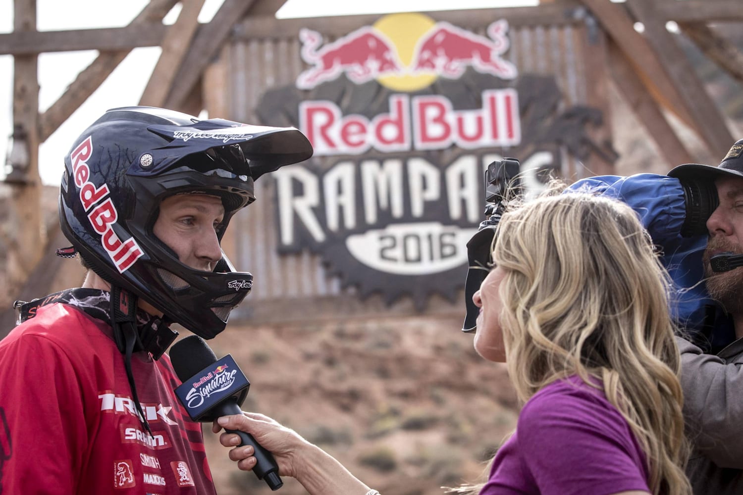 MTB: Red Bull Rampage 2016 lipreading video