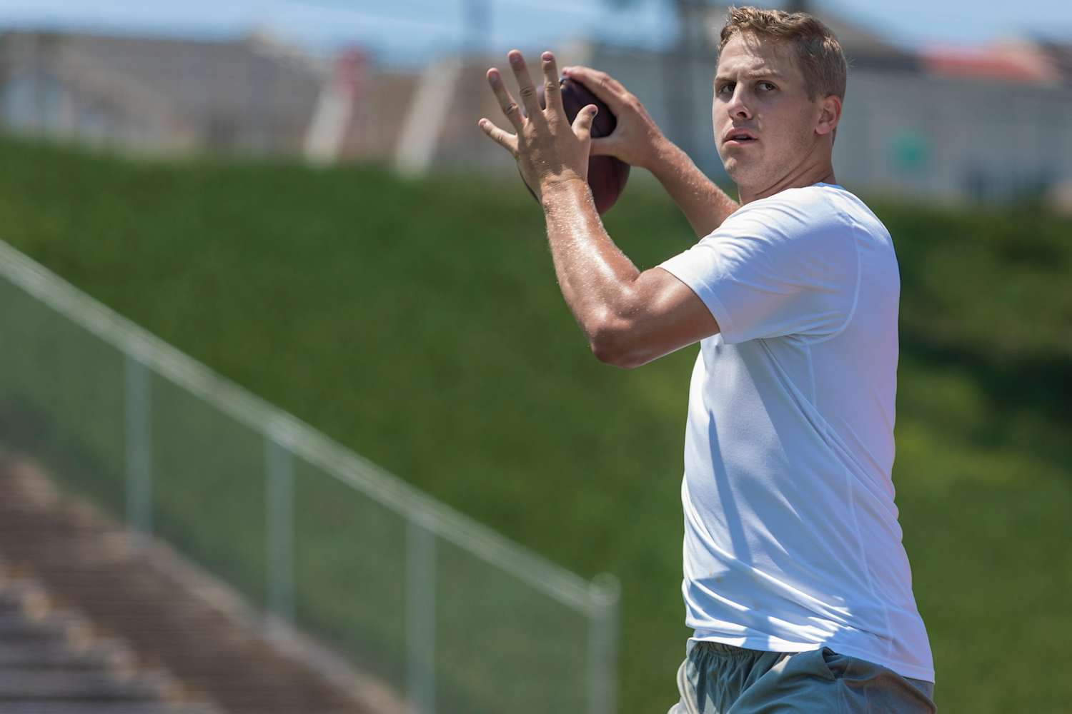 Jared Goff Workout Video