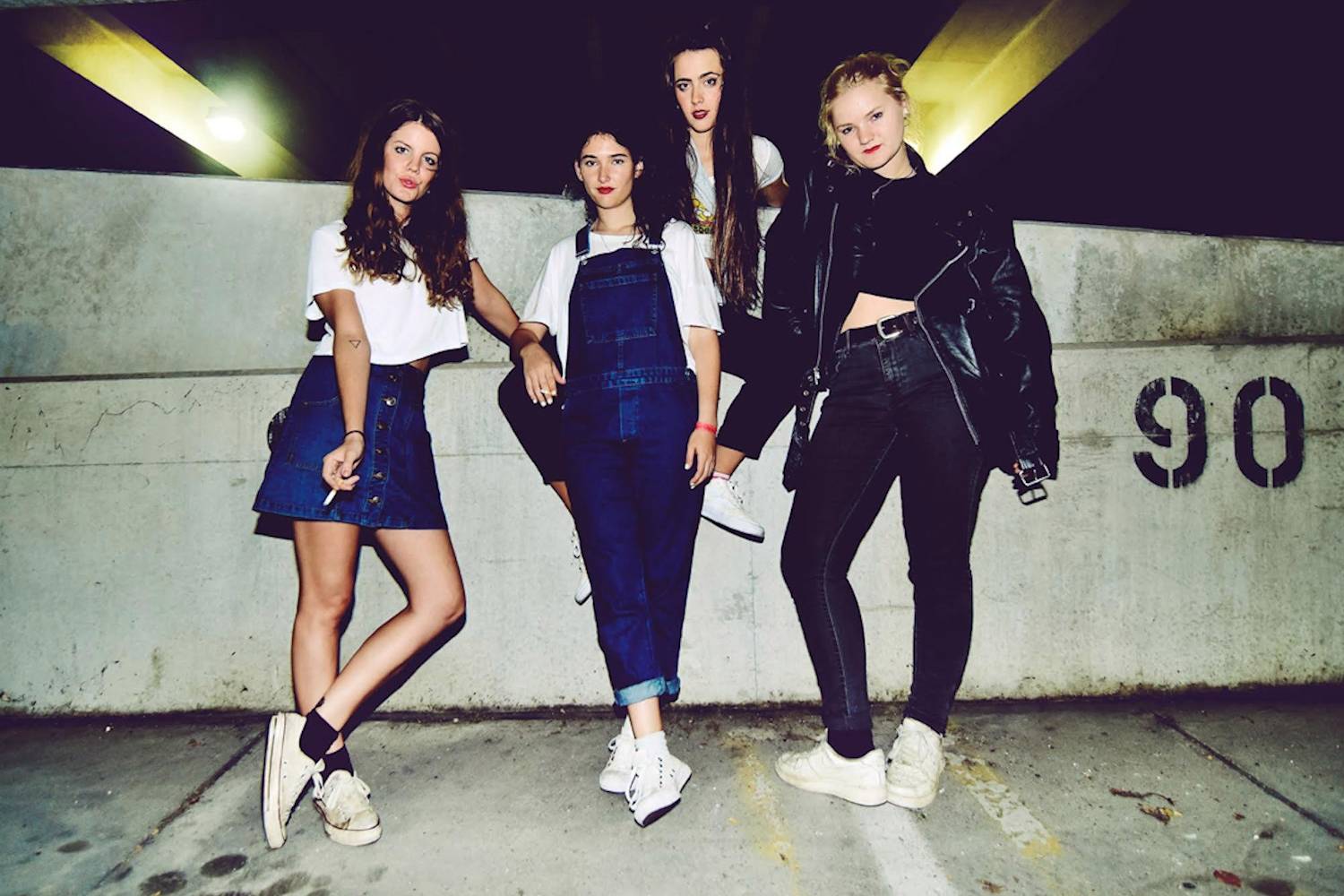 Banda española Hinds tour de rock Madrid