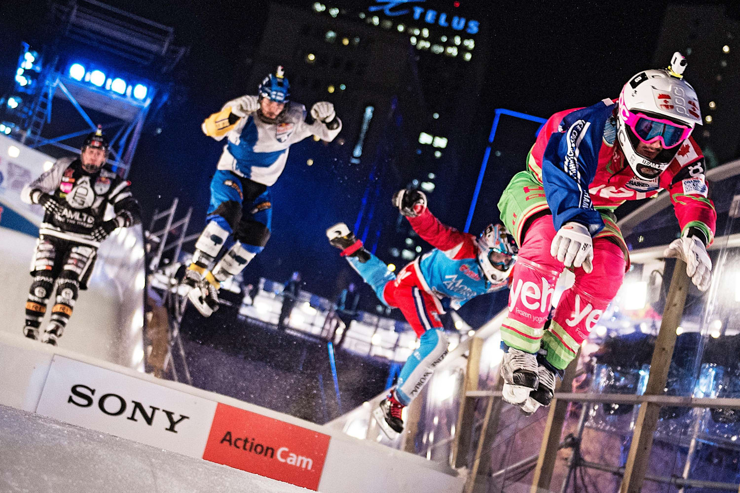 Red Bull Crashed Ice 2015-16 event dates with crashes