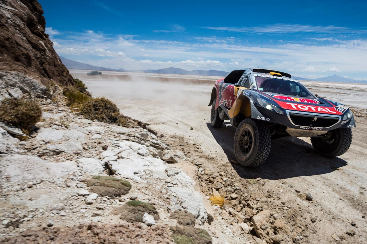 Le meilleur de l'action des voitures du Dakar 2016