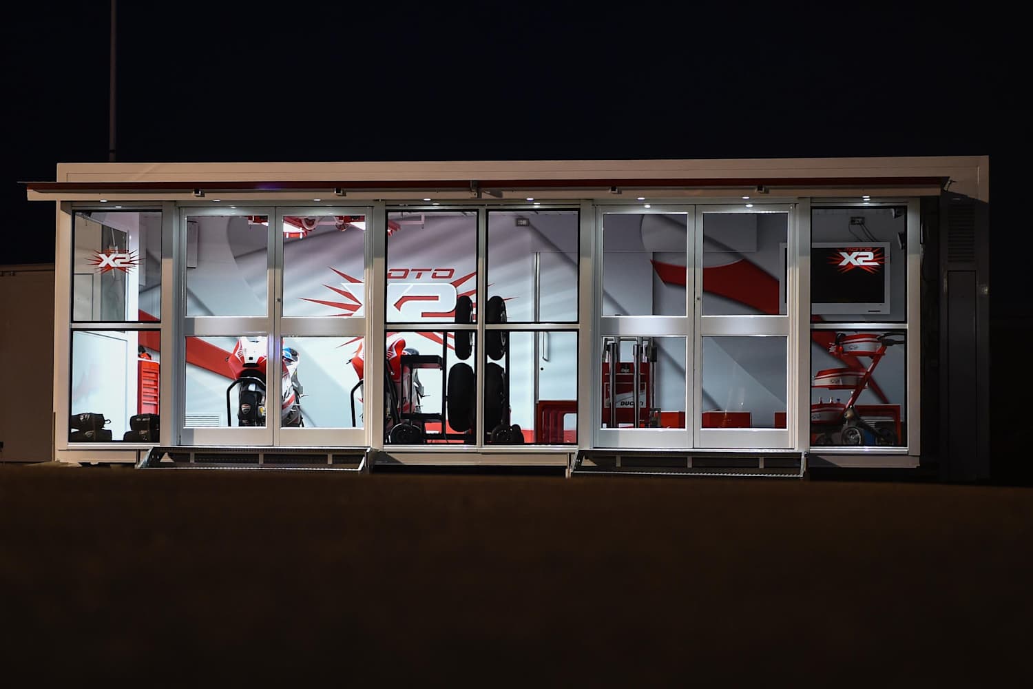 MotoGP Paddock By Night Photos