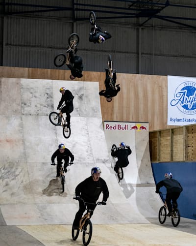 Kieran Reilly lands world first BMX triple flair