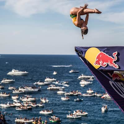 Red Bull Cliff Diving UAE event page