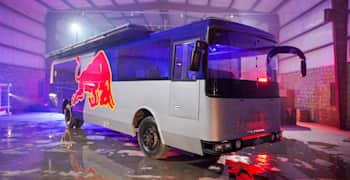 Red Bull Off The Roof Bus Pakistan