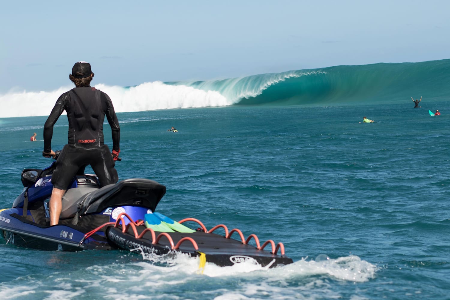 Surf vídeo desde un dron Cloudbreak Tavarua Fiji