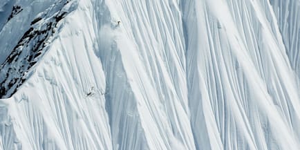 Jeremy Jones y su crew filman para Higher en Nepal