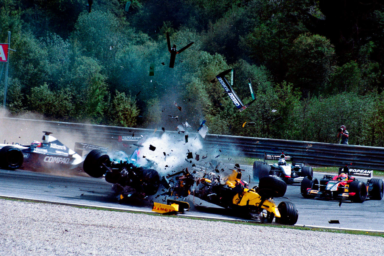 Nick Heidfeld über seinen Crash mit Takuma Sato