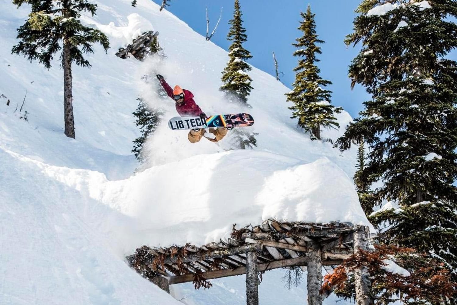 Exclusive POV footage of Travis Rice at Baldface