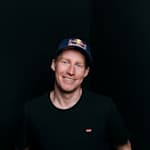 Andreas Bergmark: snowmobile ride on water in Stockholm