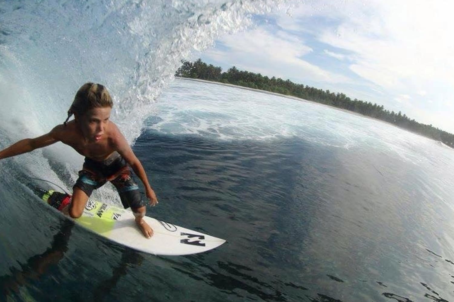 Kian Martin, promessa brasileira no estilo balinês