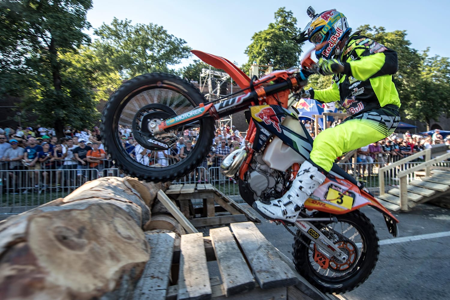 Slow motion video of Hard Enduro | Red Bull Offroad