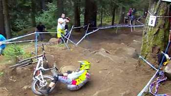 downhill crashes