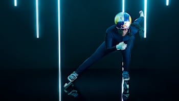 Speedskating - Maame Biney trains with high tech