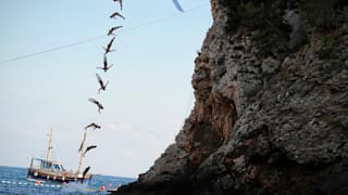 La física del clavadismo