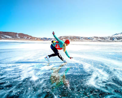 The Wild Ice Skaters of Gunnison Colorado