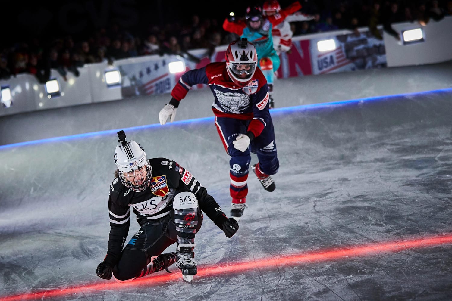 Red Bull Crashed Ice Boston 2019: Trunzo winning run
