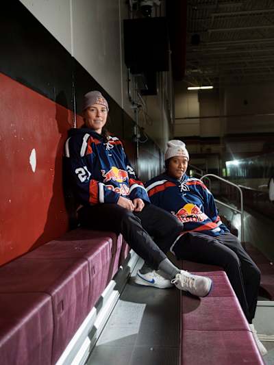 Women's hockey stars Hilary Knight & Laila Edwards interview