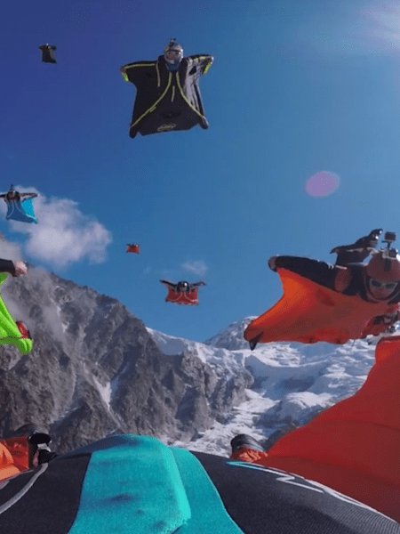 base jumping chamonix