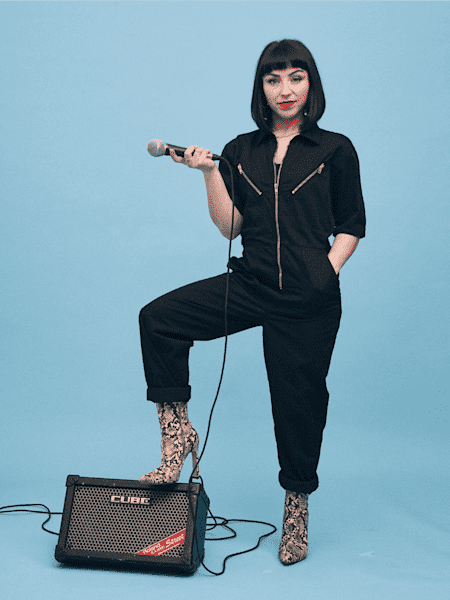 The Cut TV show: Ruby Confue and Blue Canariñho