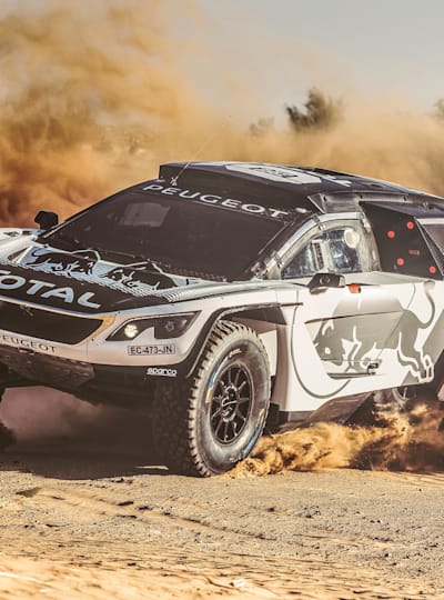 Dakar Rally: Red Bull team race in the desert *video*