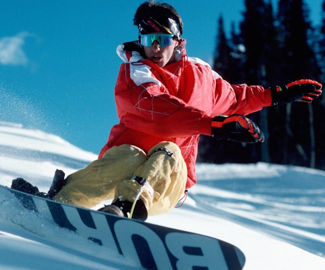 Craig Kelly portrait - snowboarding’s first superstar