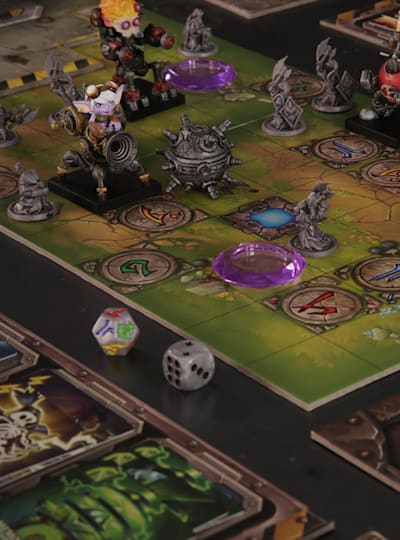 Mechs Vs Minions League of Legends board game interview