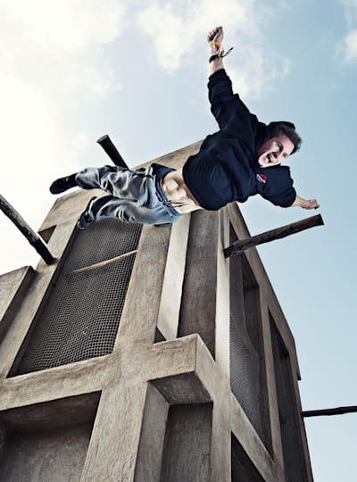 Ryan Doyle amène son Parkour à Dubai