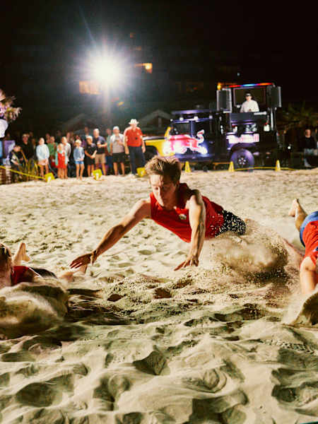 Dit was Red Bull Full Moon Beach Flags