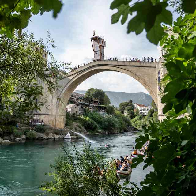 Red Bull Cliff Diving World Series in Mostar 2023: Live