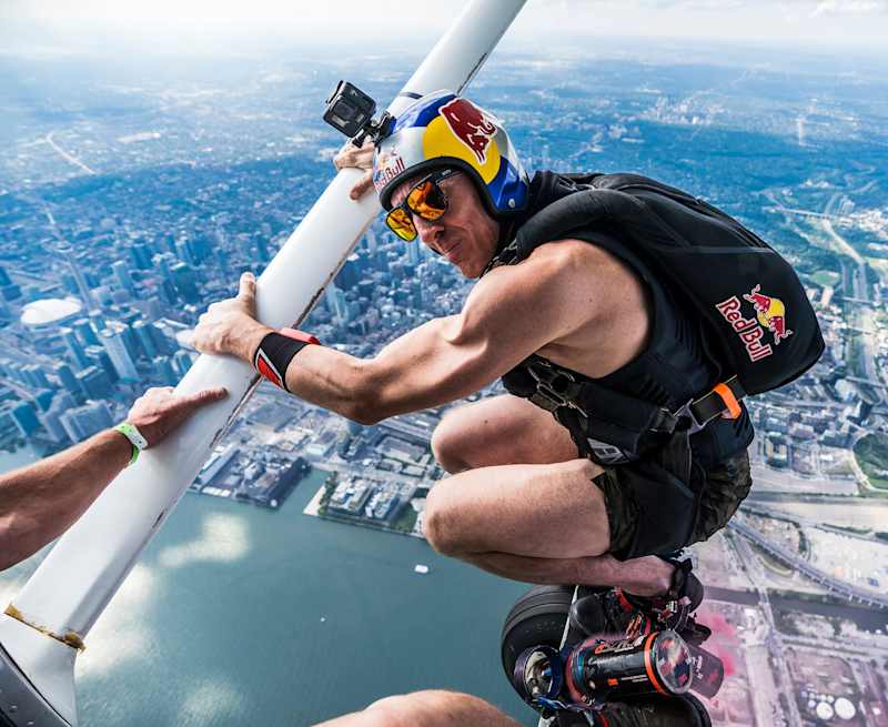 highest jump from stratosphere