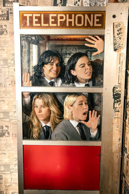 The Aces Interview - New Album Red Bull Records