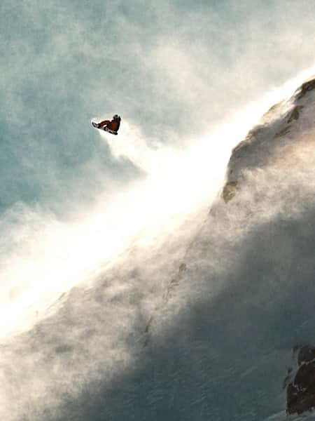 Snow backcountry por el mejor fotógrafo: Scott Serfas