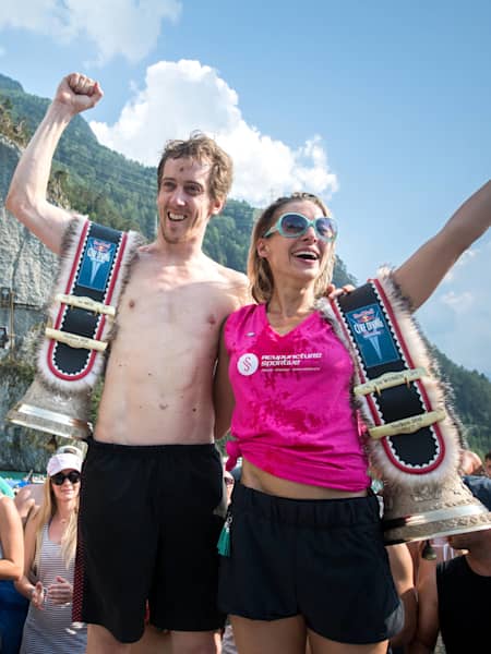 Red Bull Cliff Diving: Swiss glory for Hunt and Richard