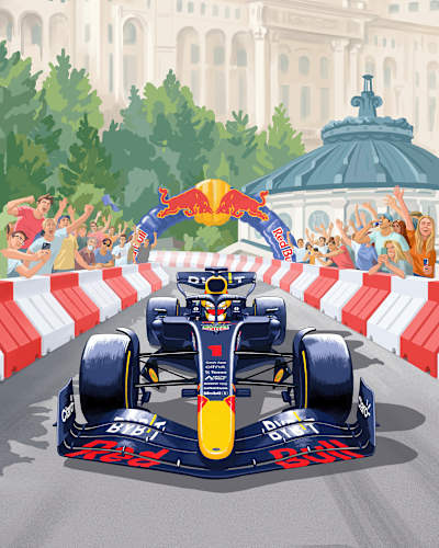 Red Bull Racing Show Run București